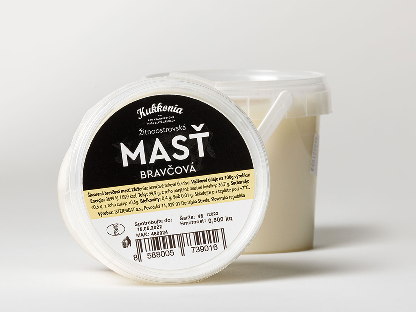 Bravčová masť vo vedierku, 500 g | Kukkoniashop